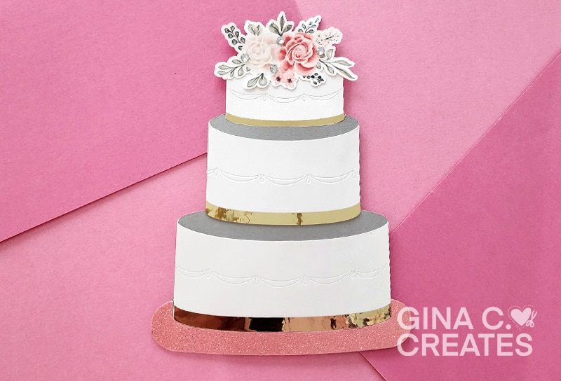 Wedding Cake Card Holder