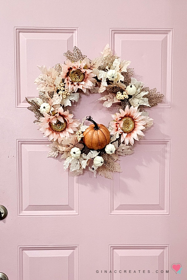 How to Make a Fall Wreath Using Dollar Tree Supplies
